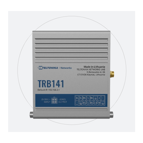 Teltonika,TRB141 Puerta de Enlace GPIO LTE Robusta Industrial